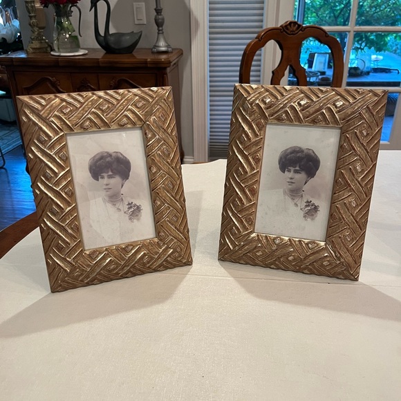 Vintage | Accents | Vintage Ornate Style Champagne Gold Frame Bundle ...